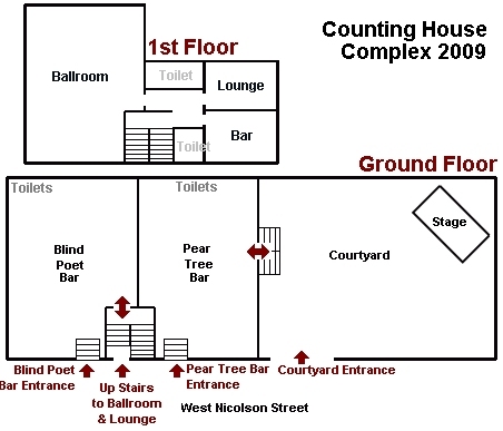 Free Edinburgh Fringe Festival - Venue information for the Counting House