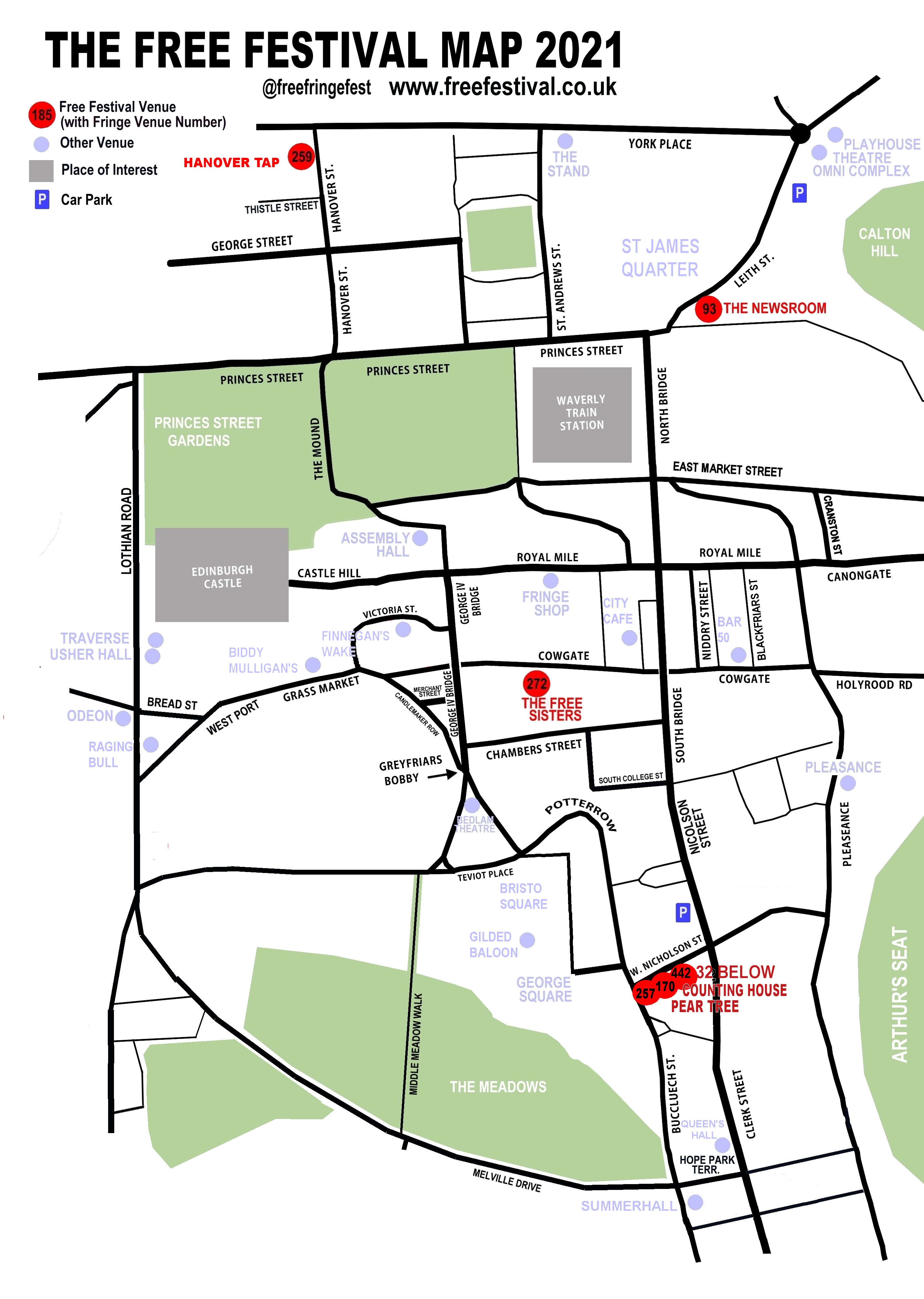 The Free Edinburgh Fringe Festival 2021: Performer Downloads